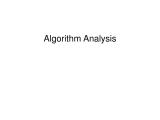 Ppt Algorithm Analysis And Math Understanding Running Time And