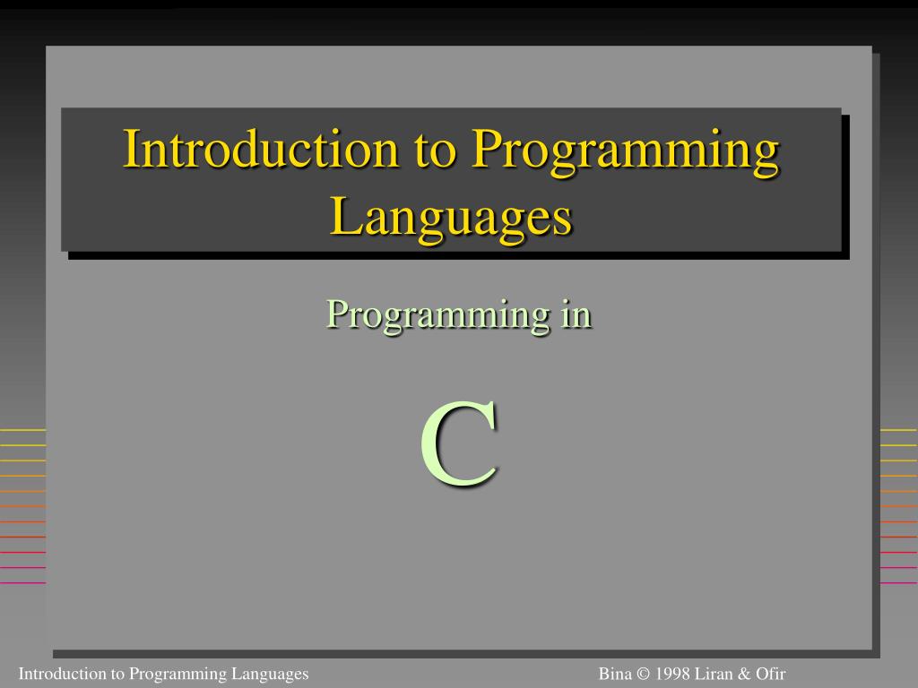 Computer Programming Languages Ppt : 5 Generations Of Computer ...