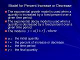 Ppt Applications Of Exponential Models Powerpoint Presentation Free