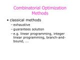Ppt Eas For Combinatorial Optimization Problems Powerpoint