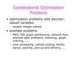 Ppt Eas For Combinatorial Optimization Problems Powerpoint