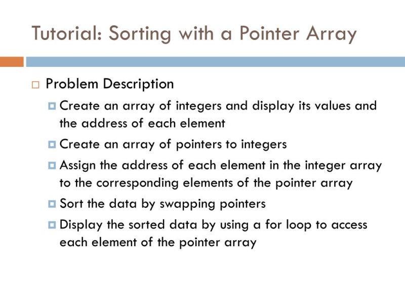 Doc Array Pointer Dan Sorting - Vintage Photos - Creative Retina Collection