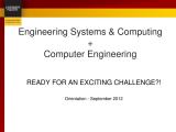 Ppt Engineering Systems Computing Computer Engineering Powerpoint