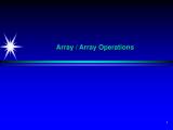 Ppt Array Array Operations Powerpoint Presentation Free Download
