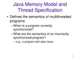 Ppt The Java Memory Model And Simulator Powerpoint Presentation Free
