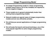 Ppt Integer Programming Powerpoint Presentation Free Download Id