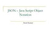 Ppt Json Java Script Object Notation Powerpoint Presentation Free