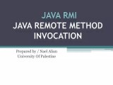 Ppt Java Rmi Java Remote Method Invocation Powerpoint Presentation