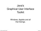 Ppt Java S Graphical User Interface Toolkit Powerpoint Presentation