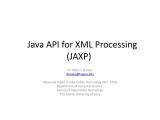 Ppt Java Api For Xml Processing Jaxp Powerpoint Presentation Free