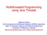 Ppt Multithreaded Programming Using Java Threads Powerpoint