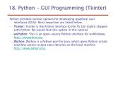 Ppt 18 Python Gui Programming Tkinter Powerpoint Presentation