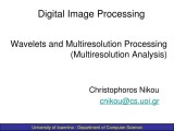 Ppt Wavelets And Multiresolution Processing Multiresolution Analysis