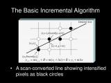Ppt Basic Raster Graphics Algorithms For Drawing 2d Primitives