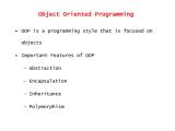 Ppt Introduction To C Programming Object Oriented Programming