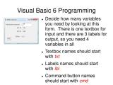 Ppt Understanding Variable And Object Naming Conventions In Visual