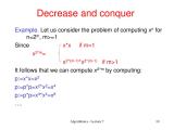 Ppt Lecture 7 Algorithms Design Techniques Decrease And Conquer