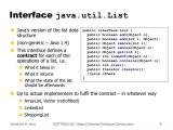 Ppt Java Interfaces Lists And Generics Essentials Powerpoint