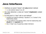 Ppt Java Interfaces Lists And Generics Essentials Powerpoint