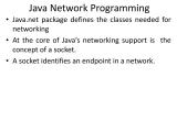 Ppt Java Network Programming Powerpoint Presentation Free Download