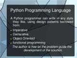 Ppt Python Programming Language Powerpoint Presentation Free