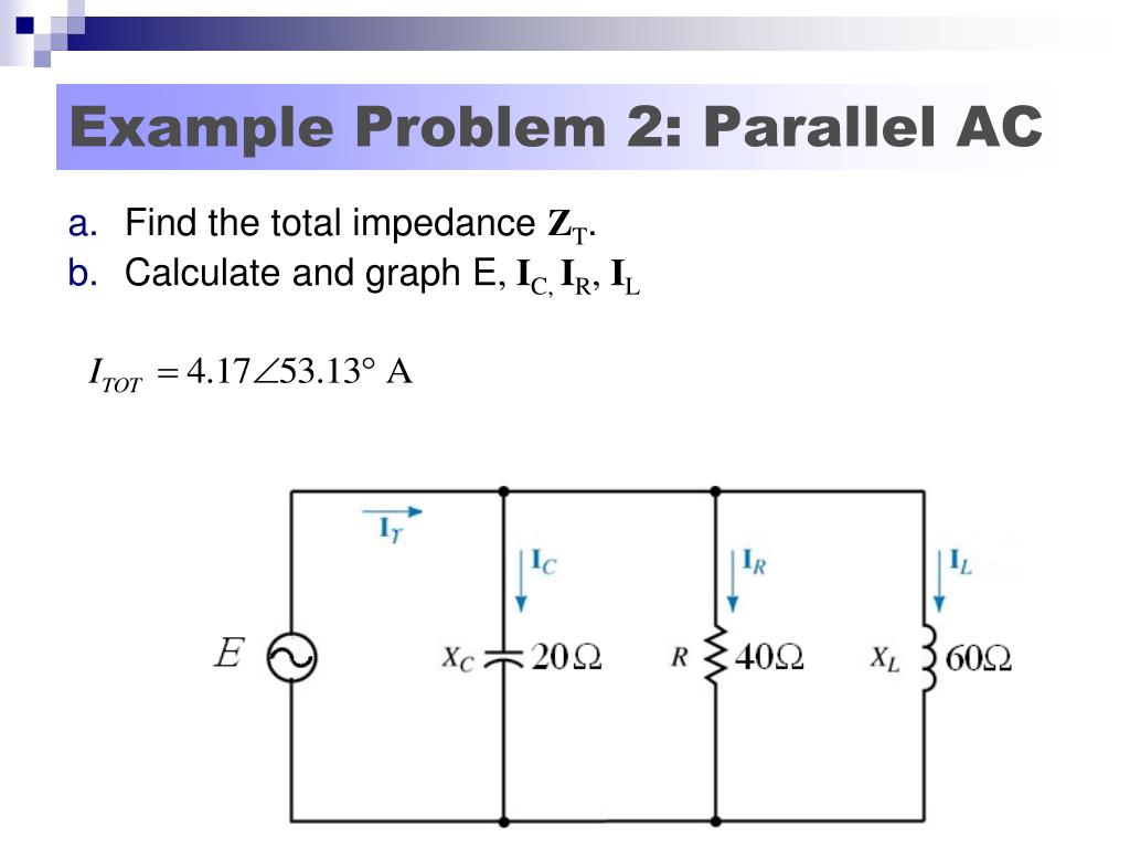 Series And Parallel Ac Circuits Ppt