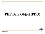 Ppt Php Data Object Pdo Powerpoint Presentation Free Download Id