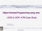 Ppt Programming Atm System Classes Java Oop Guide Iupui Computer