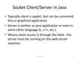 Ppt Client Server Programming In Java Basic Sockets Classes