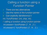 Ppt Pointers To Functions Powerpoint Presentation Free Download Id