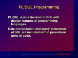 Ppt Pl Sql Programming Powerpoint Presentation Free Download Id