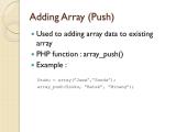 Ppt Php Array Powerpoint Presentation Free Download Id 7028012