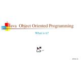 Ppt Java Object Oriented Programming Powerpoint Presentation Free
