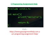 Ppt C Programming Assignment Help Help With C Programming Assignment