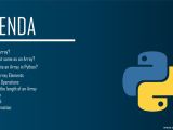 Ppt Arrays In Python Python Array Operations Edureka Powerpoint