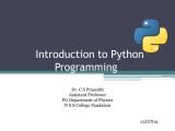 Ppt Introduction To Python Programming Timeline Basics And