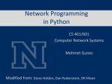 Ppt Python Network Programming Overview Powerpoint Presentation Free