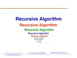 Ppt Exploring Recursive Algorithms And Examples Of Recursion