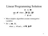Ppt Linear Programming And Simplex Algorithm Powerpoint Presentation