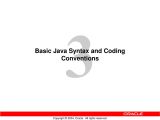 Ppt Java Syntax And Coding Conventions Overview Powerpoint