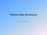 Ppt Python Data Structures Powerpoint Presentation Free Download