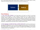 Ppt Node Js Vs Python Comparison Which Solution To Choose For Your
