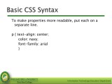 Ppt Basic Webpage Design With Css Powerpoint Presentation Free