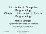 Ppt Introduction To Computer Programming Chapter 1 Introduction To