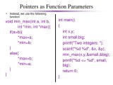 Ppt Pointers In C Programming Powerpoint Presentation Free Download