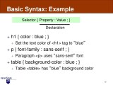 Ppt Css Cascading Style Sheets Powerpoint Presentation Free