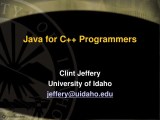 Ppt Java For C Programmers Powerpoint Presentation Free Download
