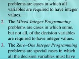 Ppt Integer Goal And Nonlinear Programming Powerpoint Presentation