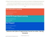 Ppt Python Programming Course In Singapore Powerpoint Presentation
