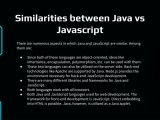 Ppt Java Vs Javascript Know The Key Differences Powerpoint